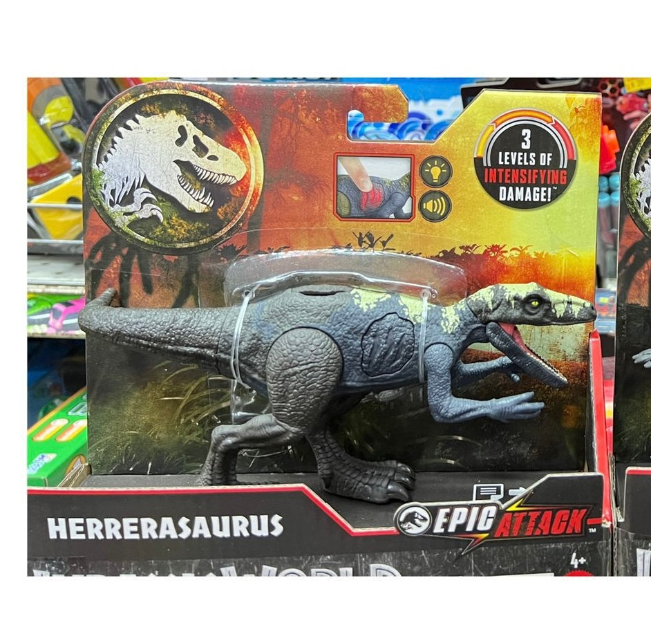 HTP66 Jurassic World Epic Attack Herrerasaurus 侏羅紀世界 猛烈攻擊艾雷拉龍 – 榮興玩具